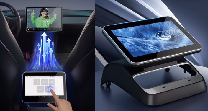 Tesla Model 3/Y 8" Rear Entertainment and Climate Control Display