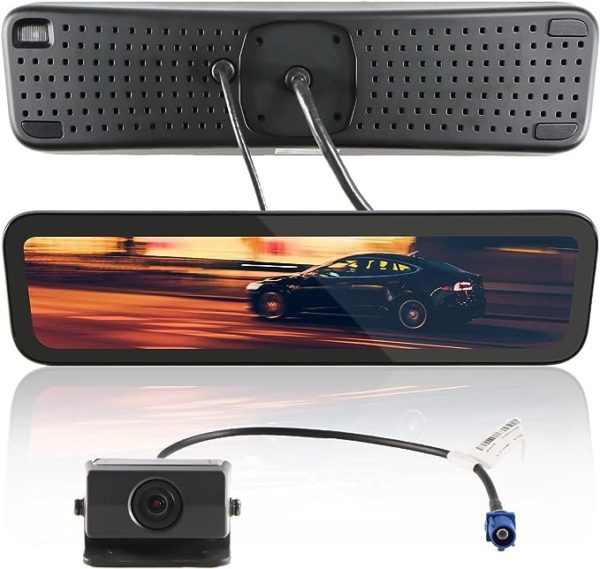 Tesla Model 3/Y Digital Rear View Mirror with Live Streaming