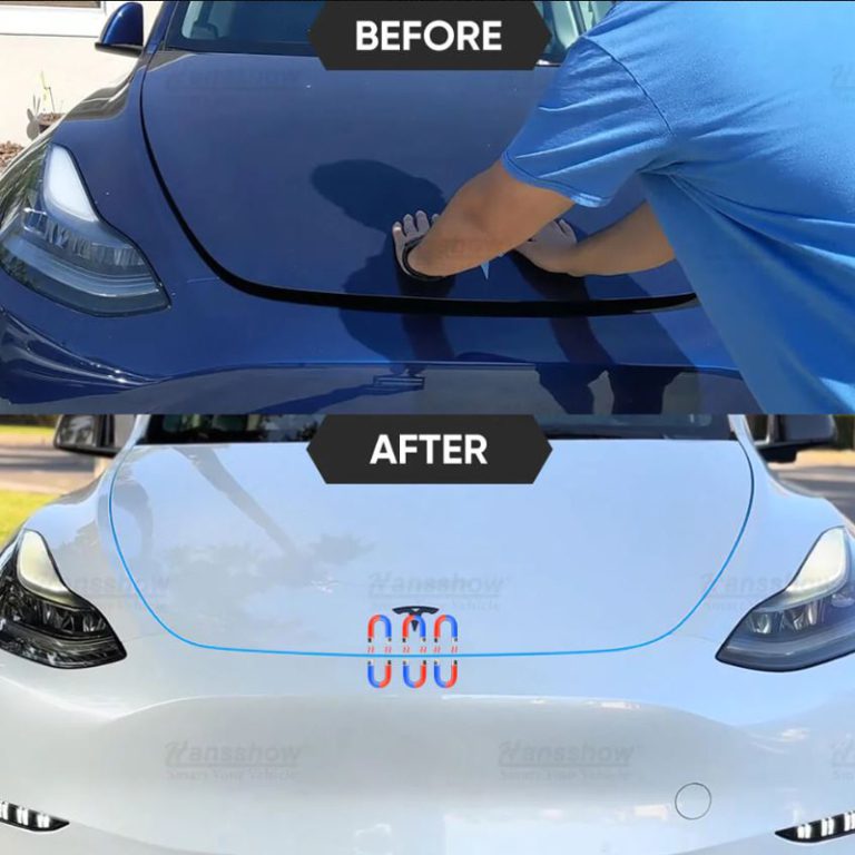 One Touch Soft Closing Frunk for Model S, 3, X and Y