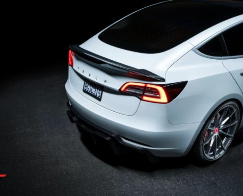 Vorsteiner Body Kit for Tesla Model 3 is Available at Distinct Teslas