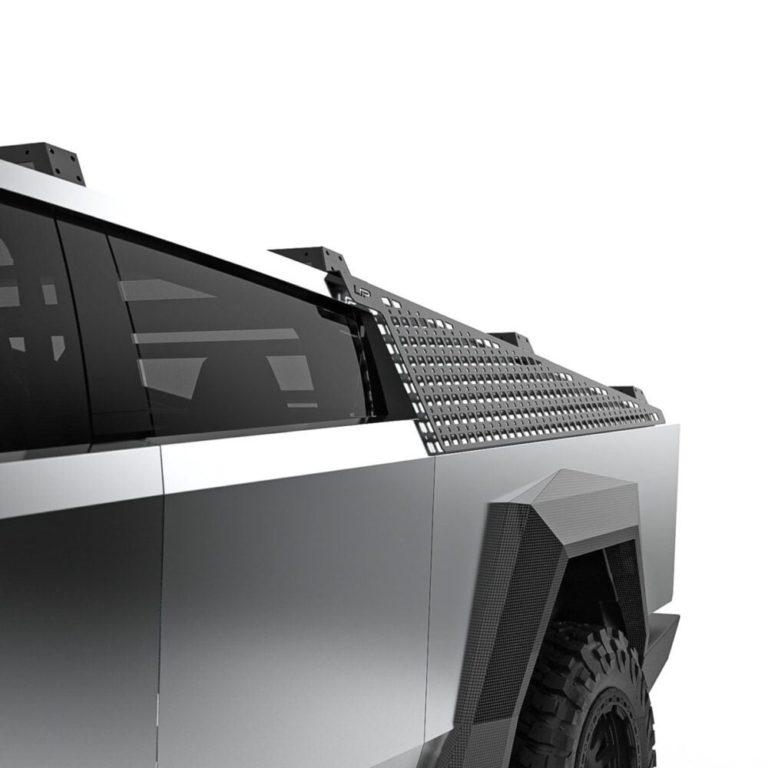 Tesla Cybertruck HD Side Sail Panel Molle Rack Set by UP