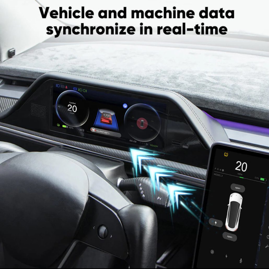 Tesla Model 3/Y 9" Fully Integrated Driver View Display