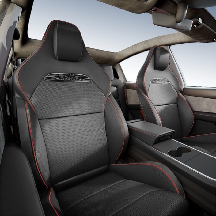 Custom Ventilated Sport Seats for Tesla Model 3 and Y