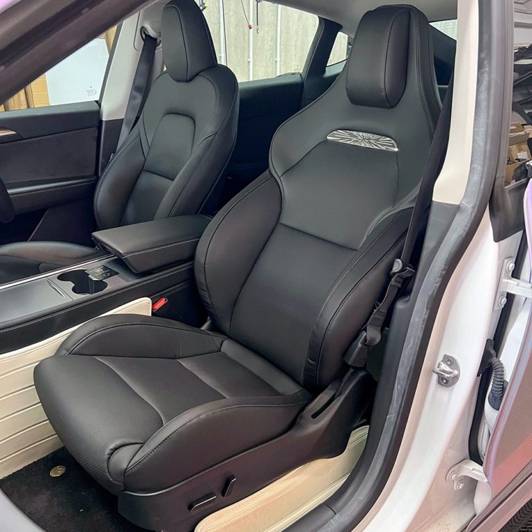 Custom Ventilated Sport Seats for Tesla Model 3 and Y