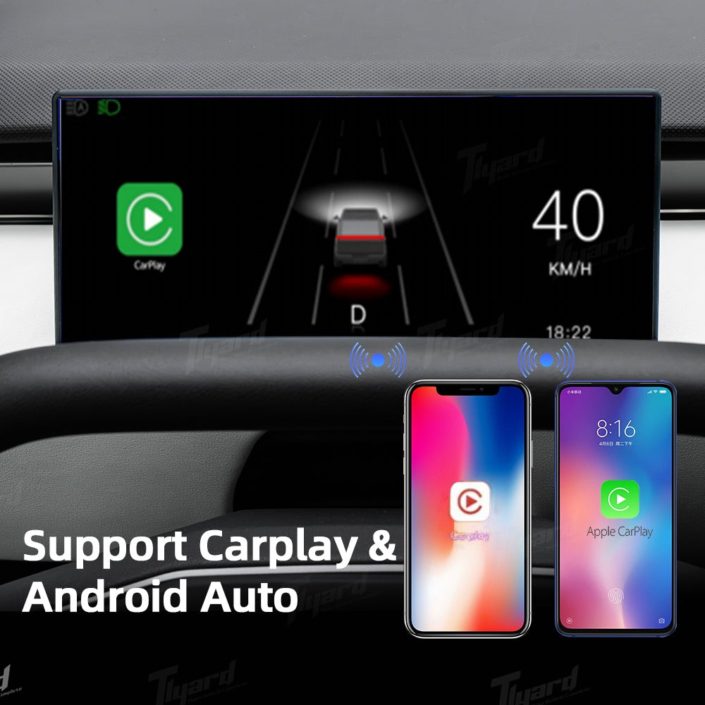 Tesla Cybertruck Driver View Heads Up Display | Waze, Apple CarPlay & More!