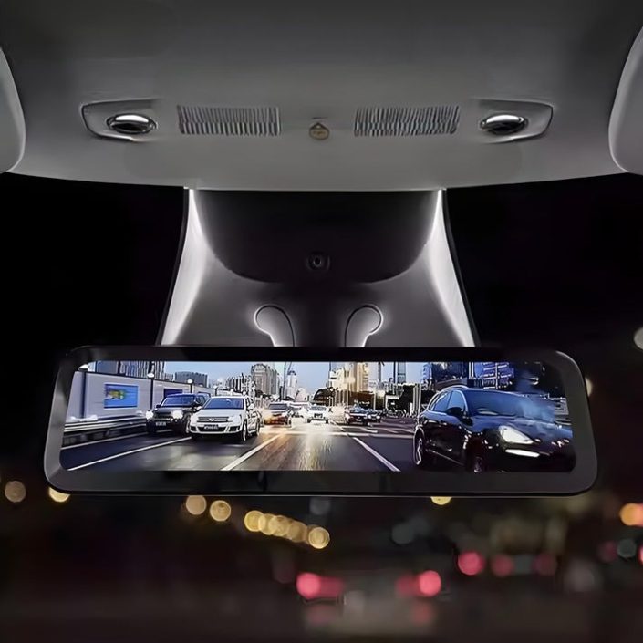 Tesla Digital Rear View Mirror with Live Streaming