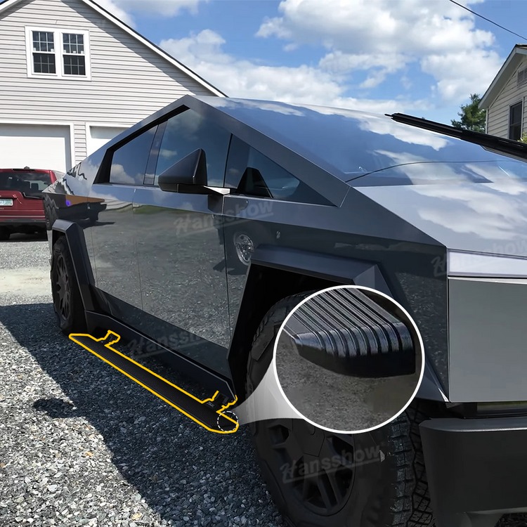 Tesla Cybertruck Electronic Retractable Running Boards